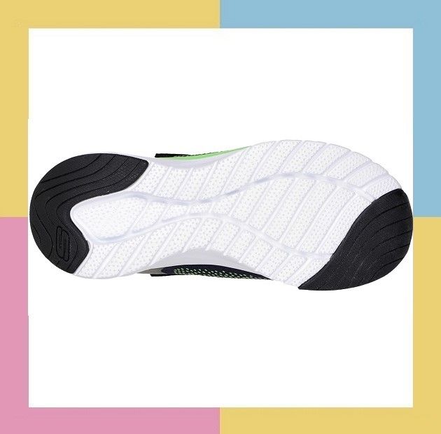 Skechers Ultra Groove Navy Black Waterproof Trainers - Little Wanderers